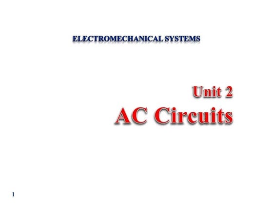 Sinusoidal Steady State Ananlysis | PPTX