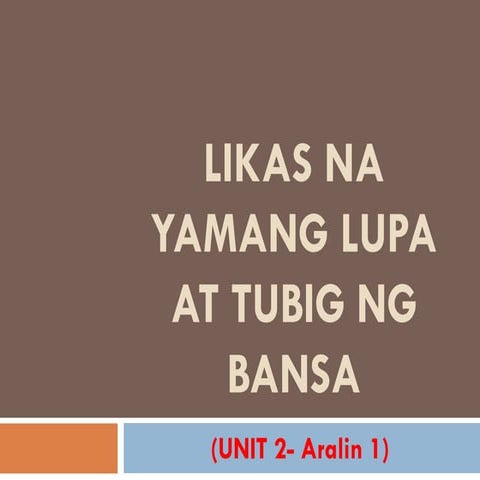 Unit 2 aralin 1 | PPTX