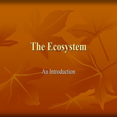 Unit 2 ecosystem | PDF