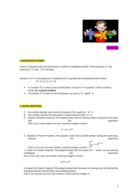EXPONENTS AND RADICALS | PPT