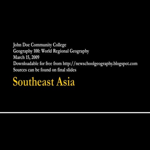 Colonial History of Southeast Asia | PDF