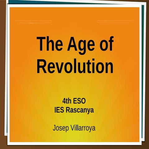 Unit 2-The age of revolution | PDF