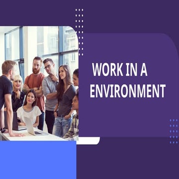 Unit2-WPS Office.pptx WORK TEAM IN A AENVIRONMENT | PPTX