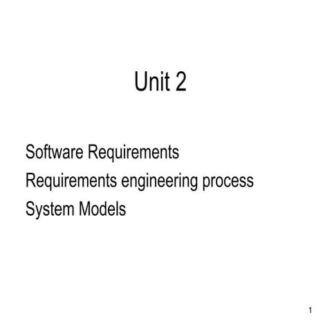unit2_1 in software engineering note ppt complete | PPT
