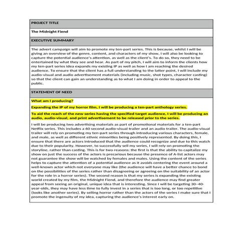 unit 21, M2 Proposal for Pitch Unit.docx