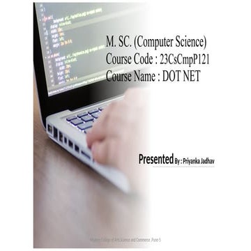 Unit24pptx Object Oriented Concepts Ppt 3835