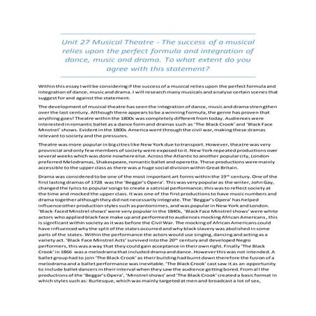 Unit 27 - Musical Essay | DOCX