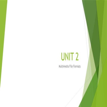 UNIT 2 ANI_ Multimedia and Animation colour concept | PPTX