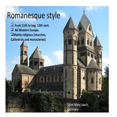 Unit 2b. romanesque style | PPT