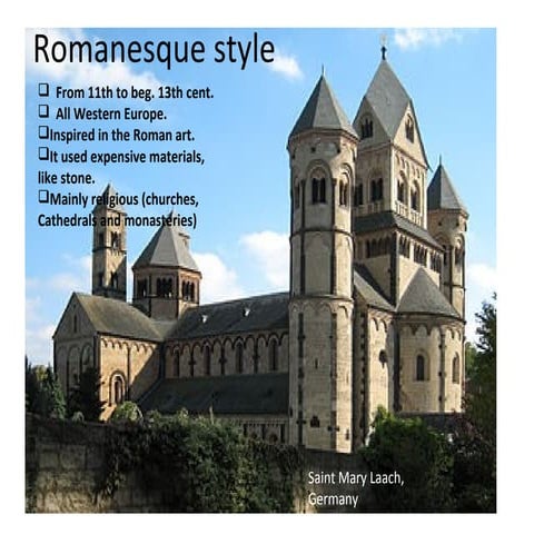 Unit 2b. romanesque style | PPT