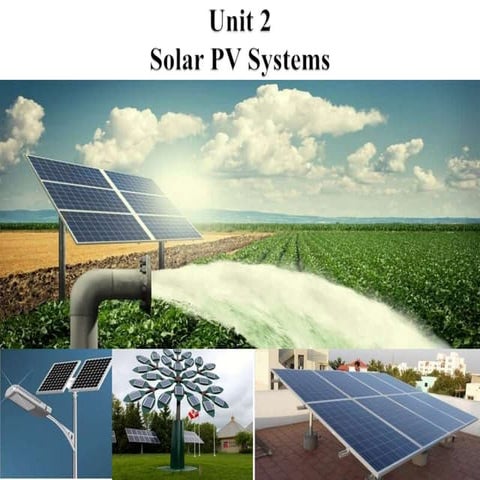 Solar PV (Photo Voltaic) introduction presentation | PPTX