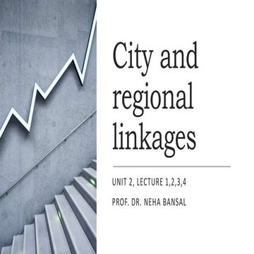 City and regional linkages.pptx | Geography | Science