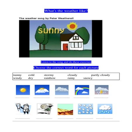The weather | PDF