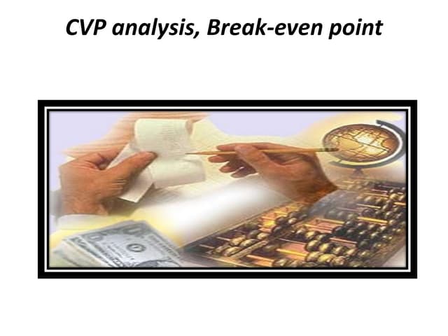 BREAK-EVEN ANALYSIS | PPTX