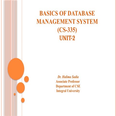 Entity Relationship Model: ER concepts and Notations | PPT
