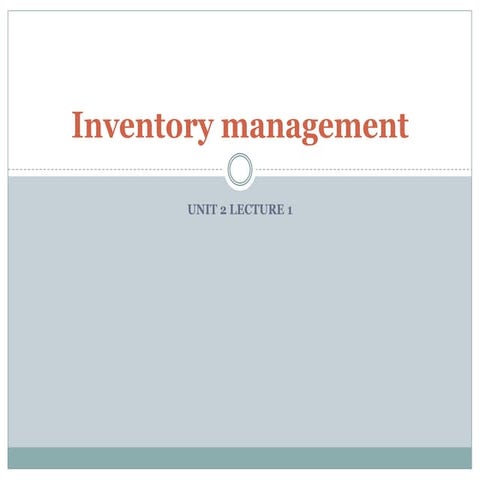 Inventory Management for project and production.pptx