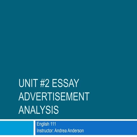 Unit #2 Lecture Online | PPT