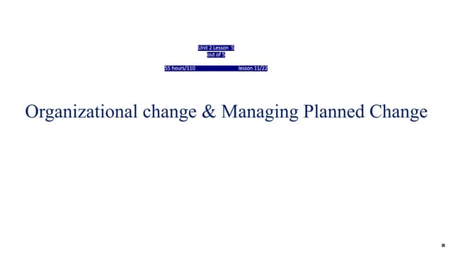 Change Management | PPTX