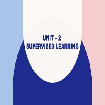 Supervised learning in Machine Learning.pptx