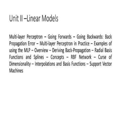 UNIT 2 ML (2).pptx contains information like ml | PPTX