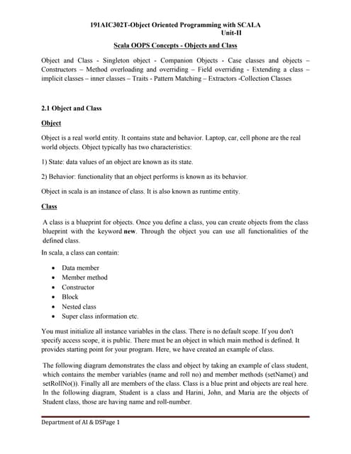 Class And Object Java Object Oriented Programming Lab Report Pdf 3009