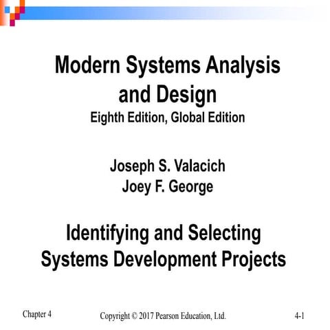 Unit 2 Planning_a System Development Projects_Identificatioin and ...