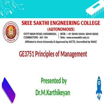 Principles Of Management Planning Pptx