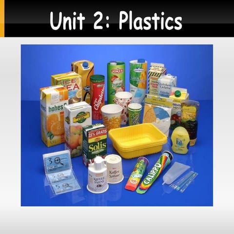 Unit 2 Plastics | PDF