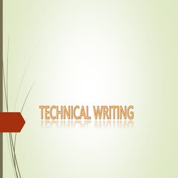 Technical Writing: details of Email process | PPTX