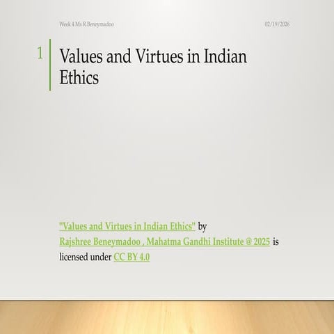 Unit 2 PPt Values and Virtues In Indian Ethics.pptx