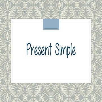 Unit 2Present Simple With rules.pptx