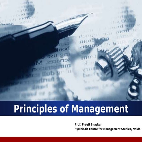 Principles of management class 12 | PPTX