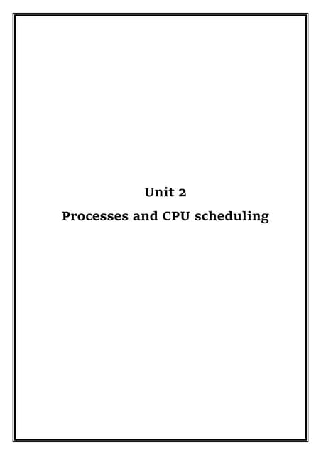 Process state in OS | PPT