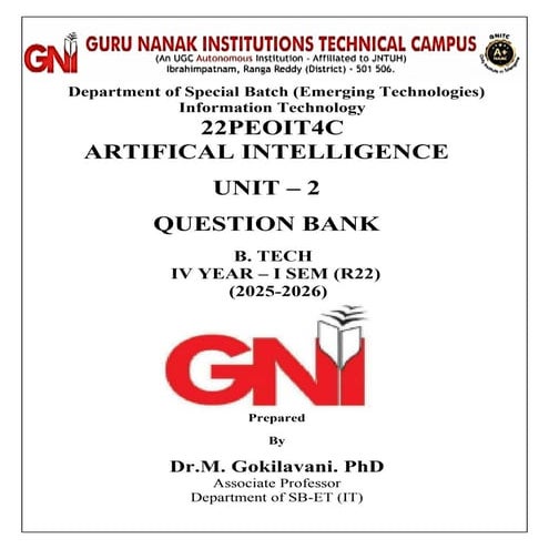 22PEOIT4C Artificial Intelligence unit 3 QB Final.pdf