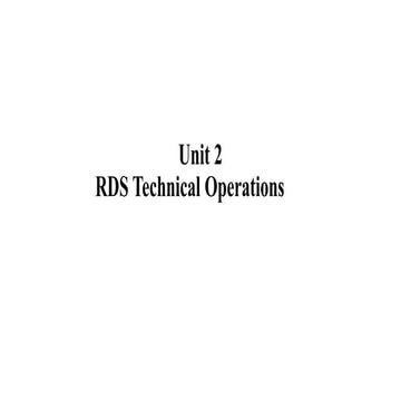 Unit 2_RDS Technical Operationsssss.pptx