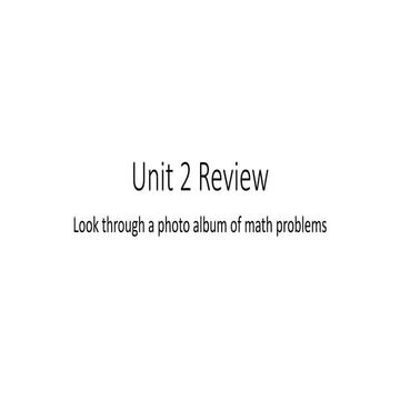 Unit 2 review | PPT | Free Download