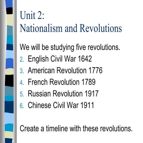 Unit2 revolutions3 | PPT