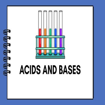 All about ACIDS AND BASES: it's Uses and its Properties | PDF ...