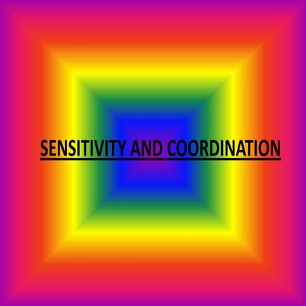 Unit 2 sensitivity and coordination danae s | PPT
