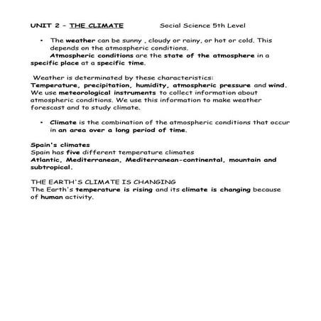 Unit 2 social science 5th | PDF