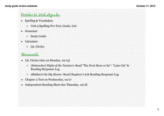 Quiz 1-1 Study Guide | PDF