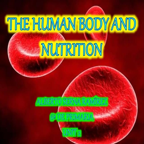 Unit 2 The Human Body and Nutrition | PPT