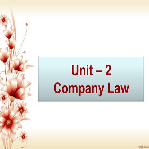 Unit 2 types of co. | PPTX