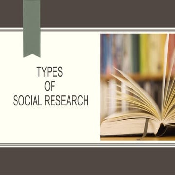 Unit 2 Types of Social Research.pppppptx | PPTX