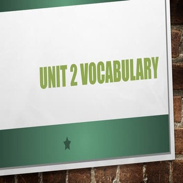 B1 vocabulary to describe cities EFL Level 2 | PPTX