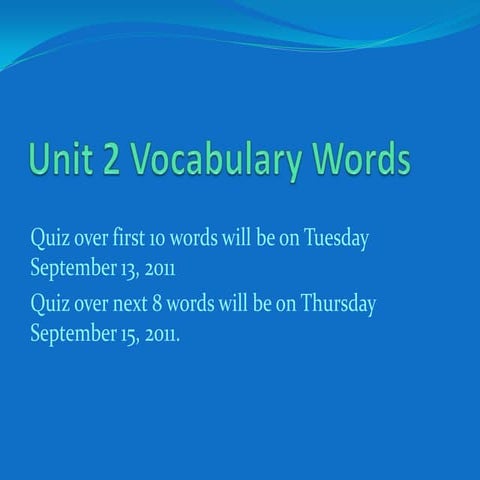 Unit 2 vocabulary pp[1] | PPTX | Religion & Spirituality