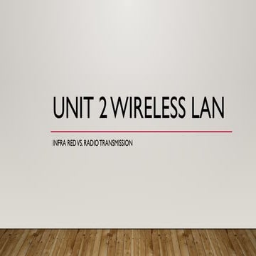 Wlan architecture | PPTX