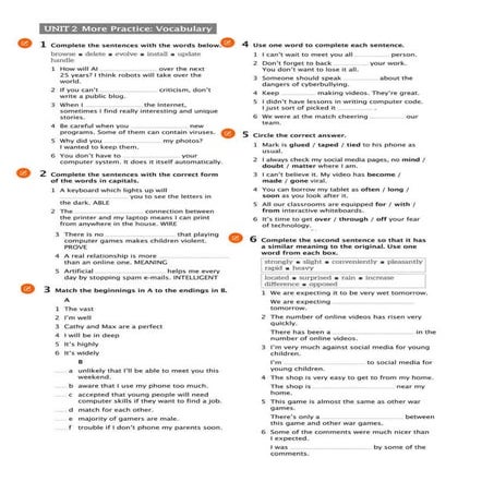 Mindset 1 Unit 2 Worksheets.docx
