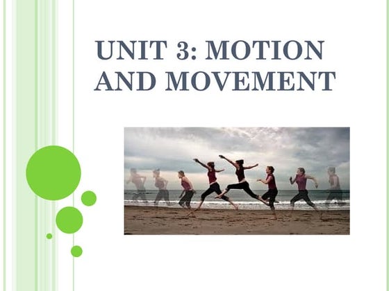 Module 1- -describing-motion | PPT