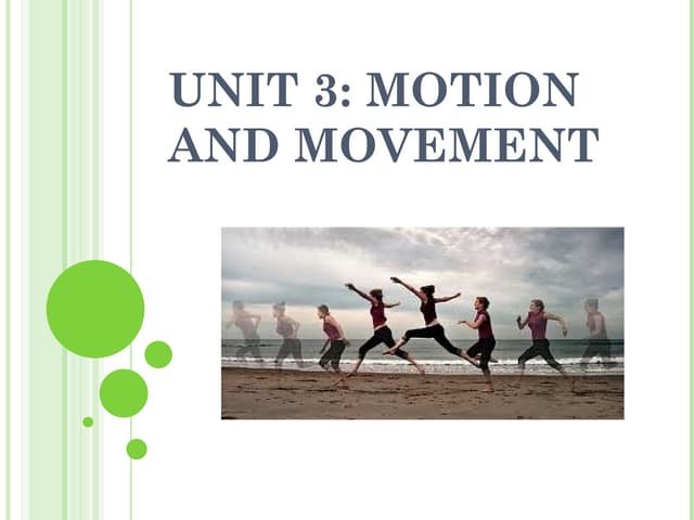 Module 1- -describing-motion | PPTX